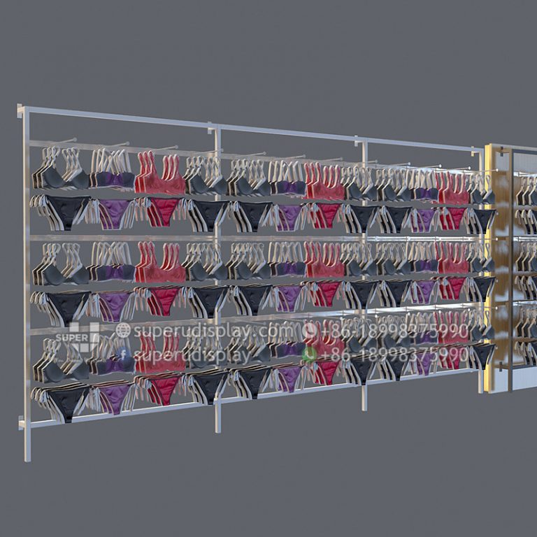 Exhibidor de Pared para Boutique de Ropa de Mujer - Diseño y ...