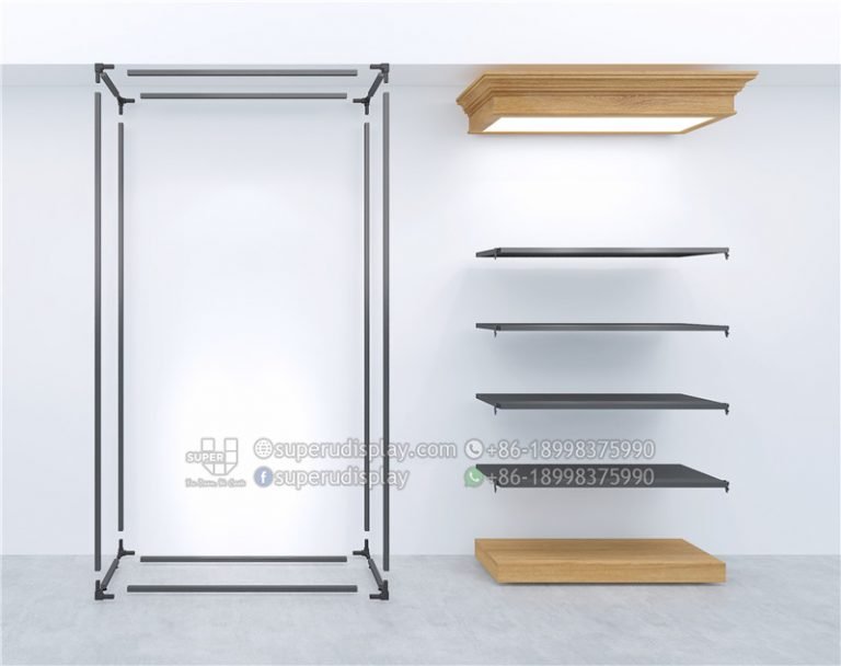 Exhibidor Vintage para Boutique de Ropa - Diseño y Fabricación de ...